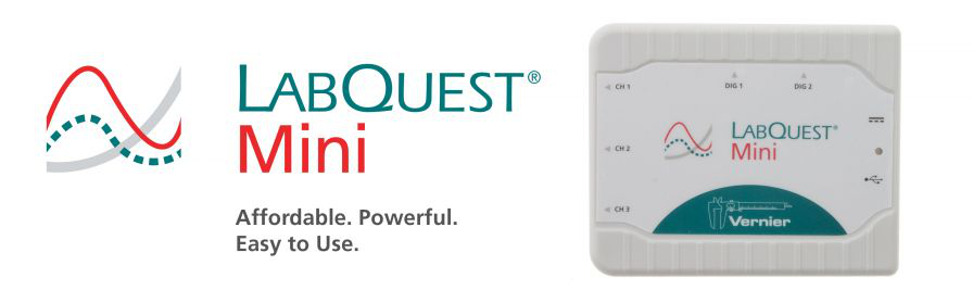 Interfaz LabQuest Mini, marca Vernier código LQ-MINI con mini cable USB CB-USB-C-MINI ...